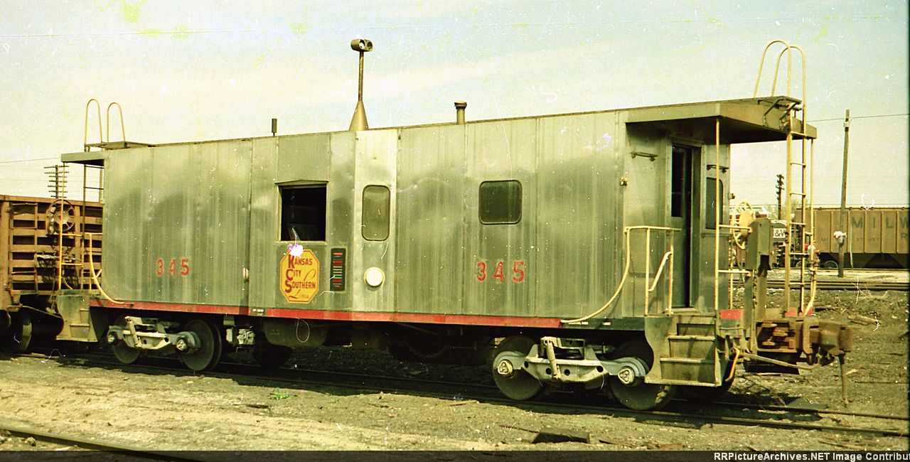 KCS 345 caboose